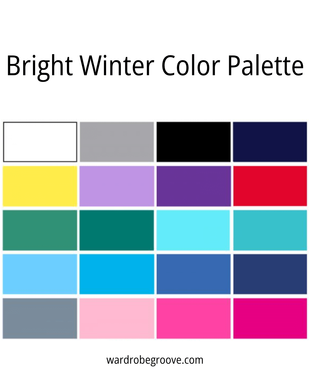 Color Analysis: Winter Season and Its Subtypes - Wardrobe Groove