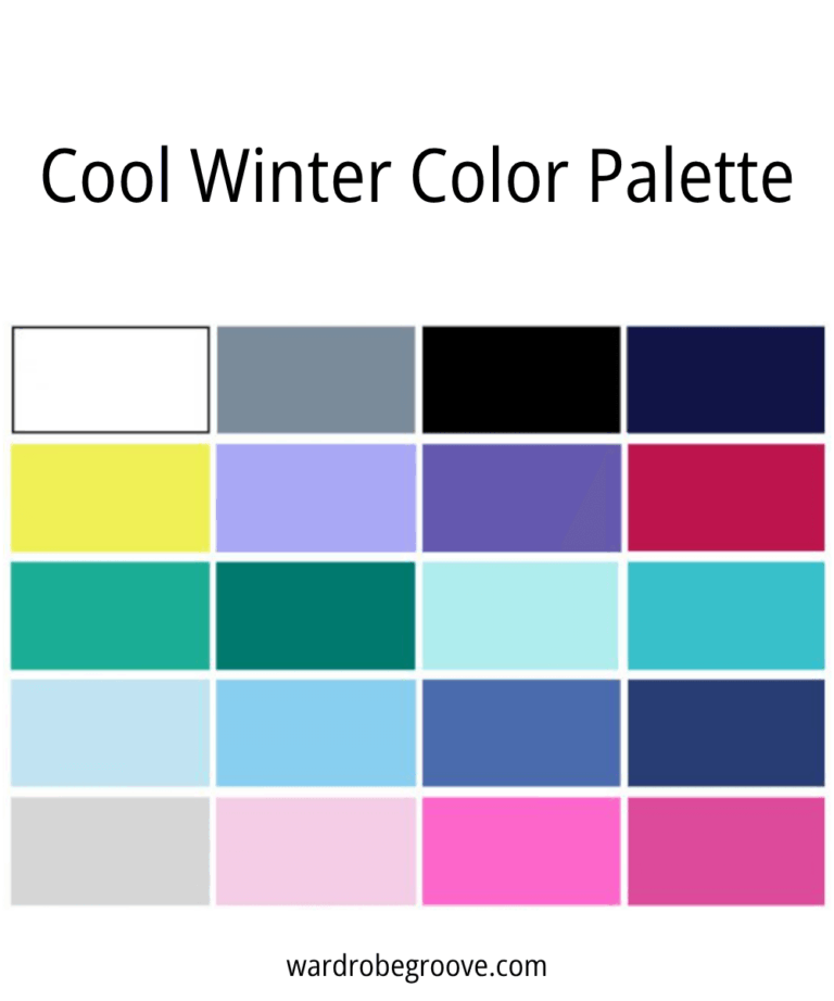 Color Analysis: Winter Season and Its Subtypes - Wardrobe Groove