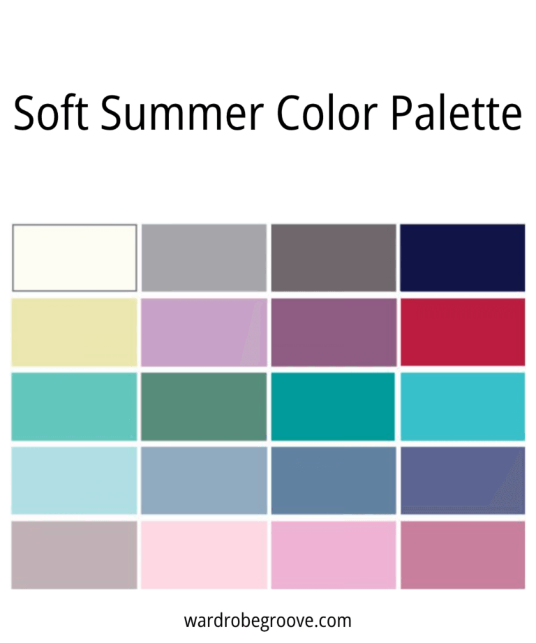 Color Analysis: Summer Season and Its Subtypes - Wardrobe Groove