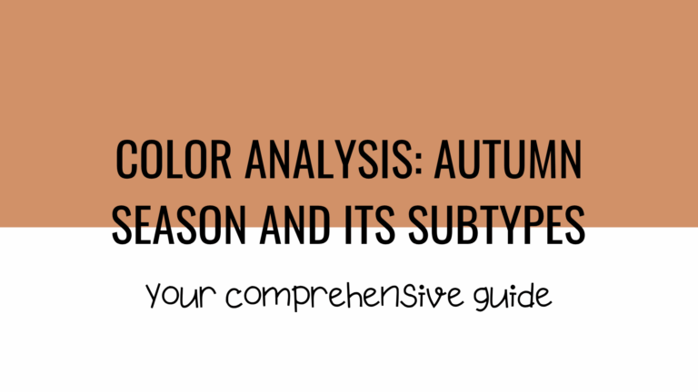 Color Analysis: Autumn Season and Its Subtypes - Wardrobe Groove