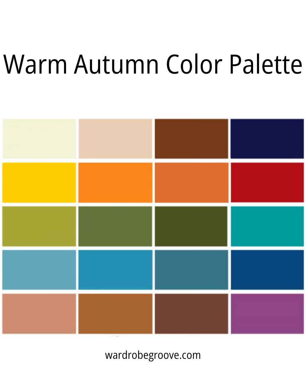 Color Analysis: Autumn Season and Its Subtypes - Wardrobe Groove